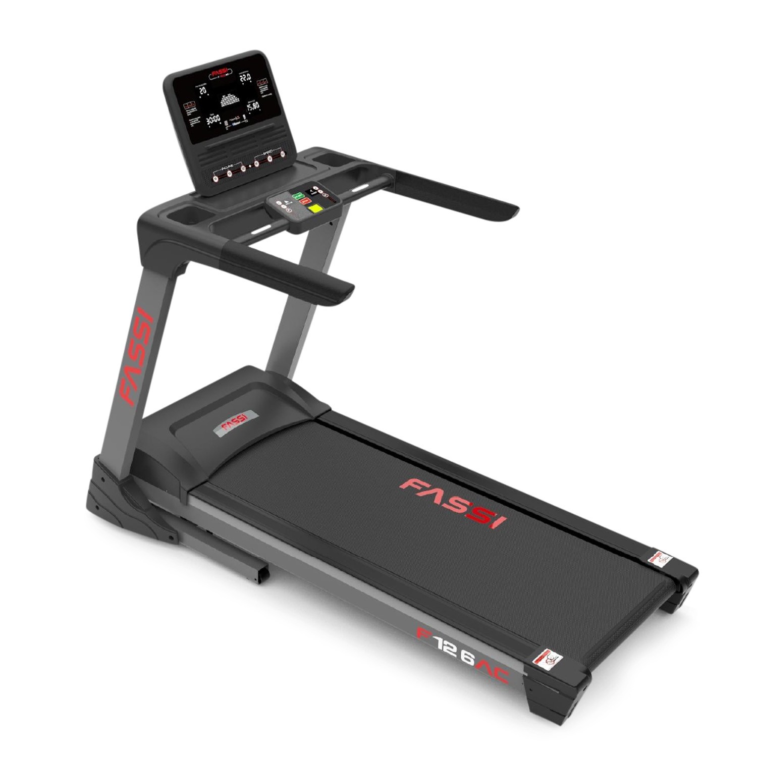 Tapis roulant professionale Fassi 12.6 AC - Inclinazione Elettrica ...