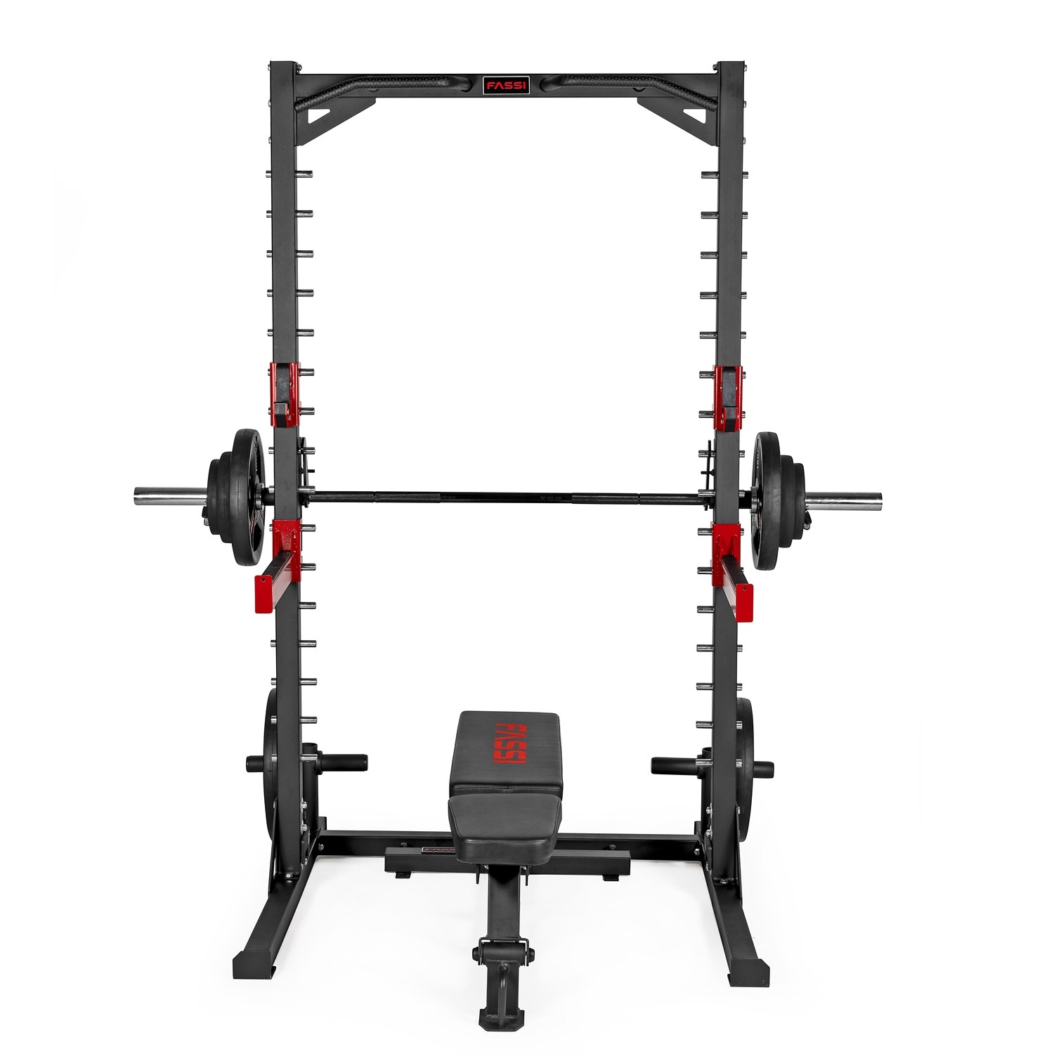 Smith machine e squat station professionale Fassi Power 200 - Panche ...